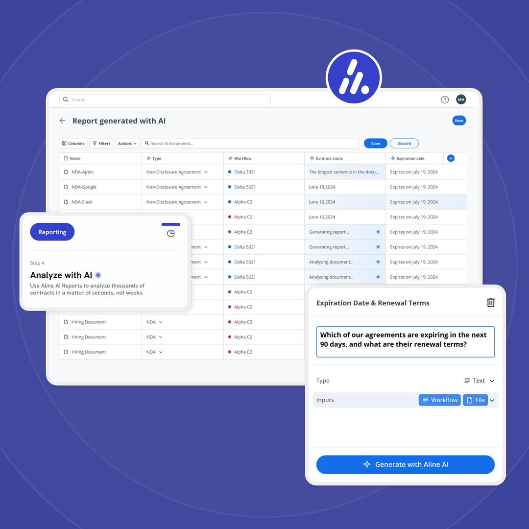 Aline - Next Gen Contract Software